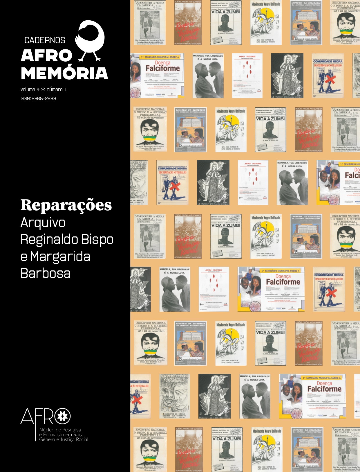 Cadernos Afro Memória - Vº4, Nº1 - Reparações - Arquivo Reginaldo Bispo ...